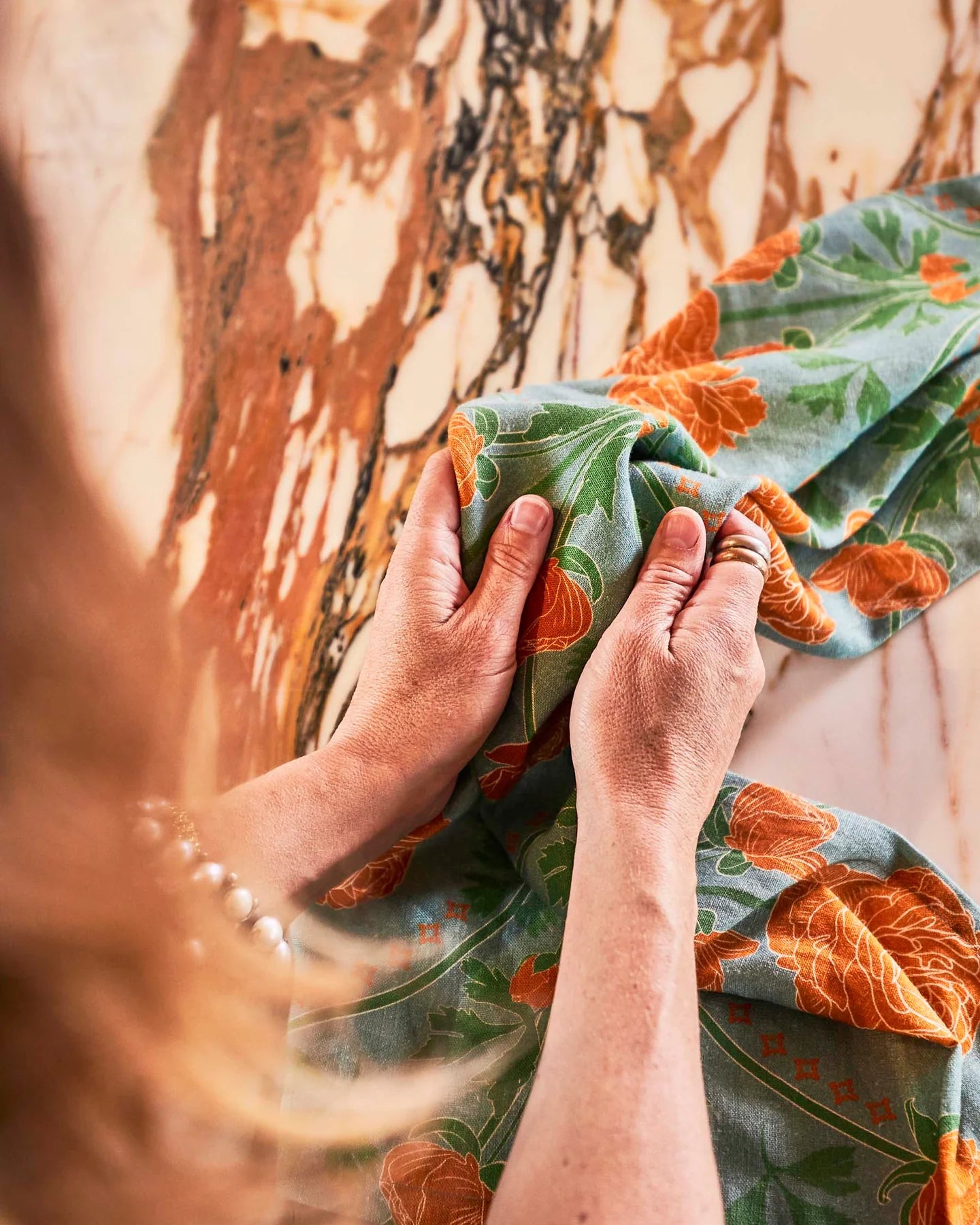 PERFECT POSIE LINEN TEA TOWEL - Kip & Co. – Ro Haus